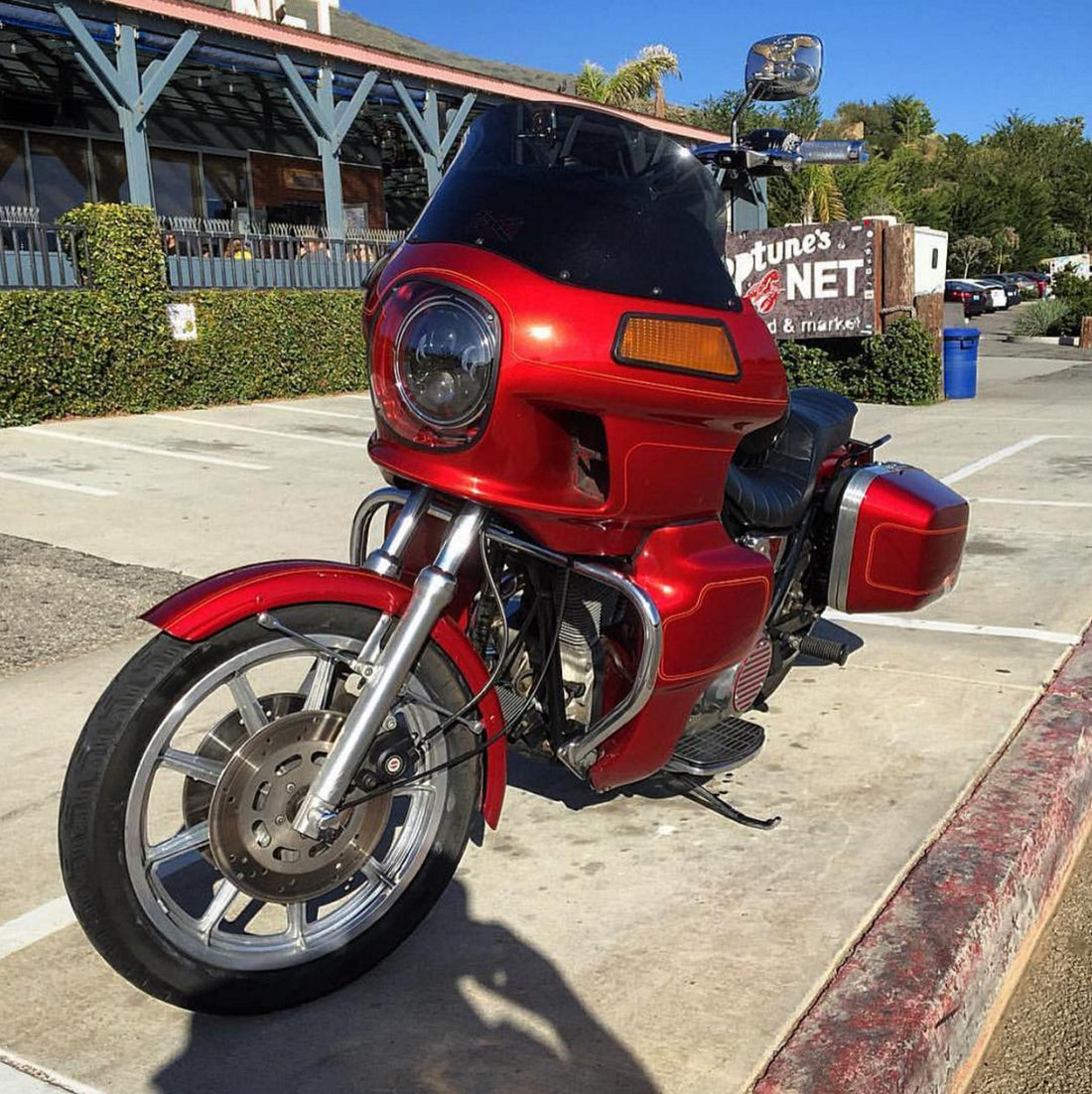 7" MOONSMC® Moonmaker LED Headlight For Harley#N# – MOONSMC® // Moons ...